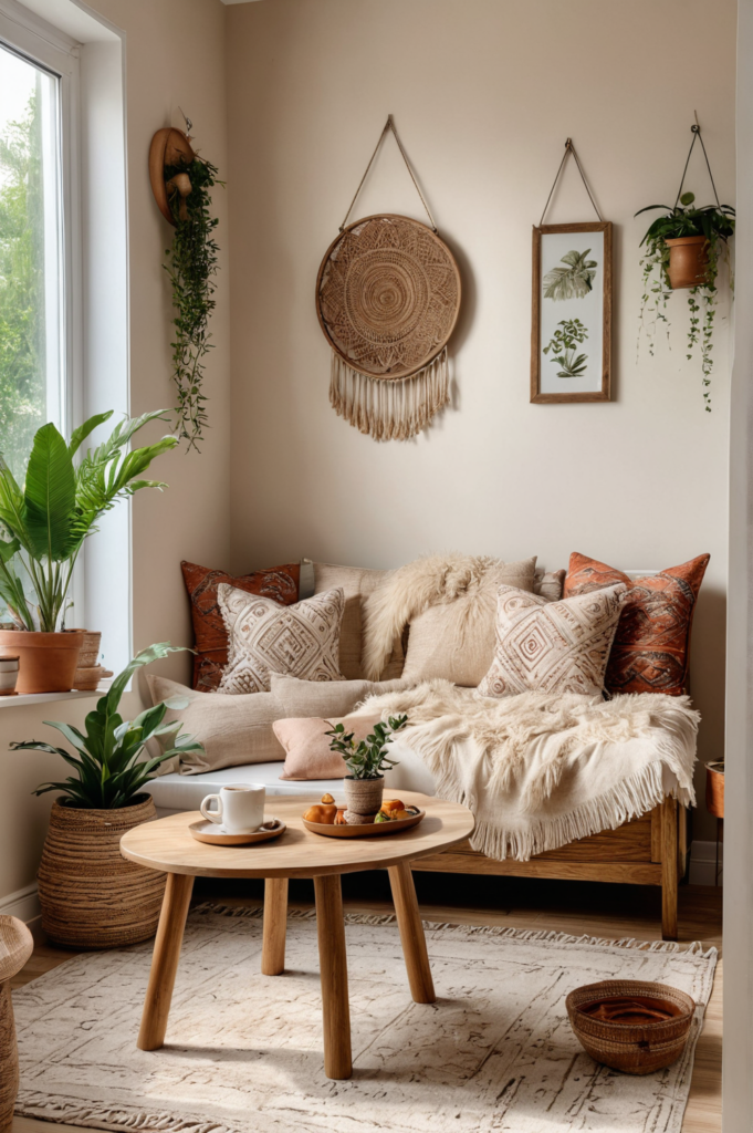 10 Ideas and Inspiration for Boho Style Coffee Nooks - afullmug.com
