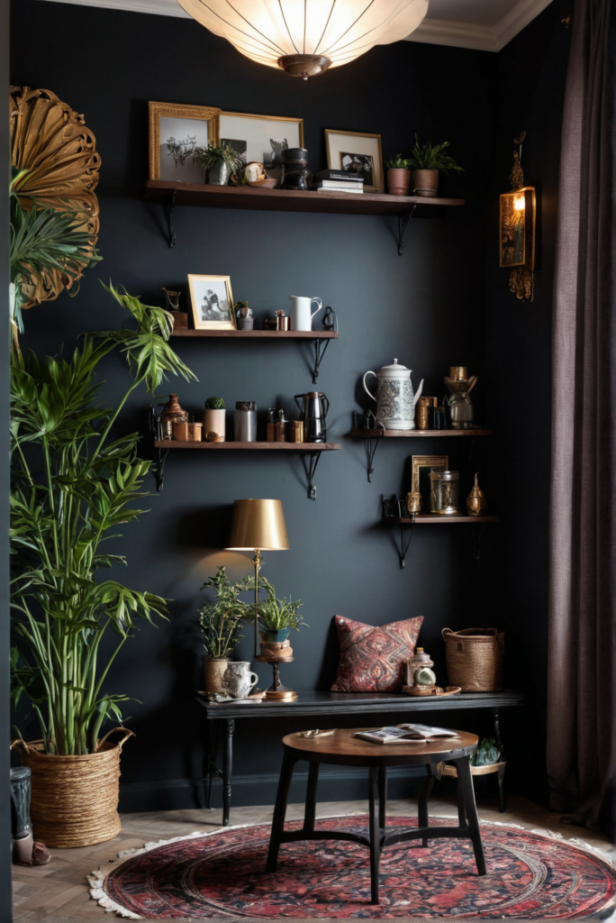 10 Ideas and Inspiration for Eclectic Style Coffee Corners - afullmug.com