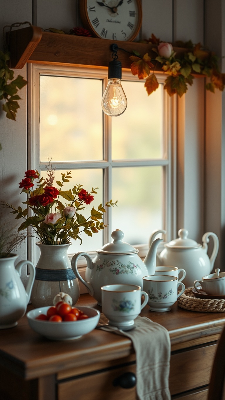 20 Whimsical Ideas for Your Dream Cottagecore Tea Station - afullmug.com