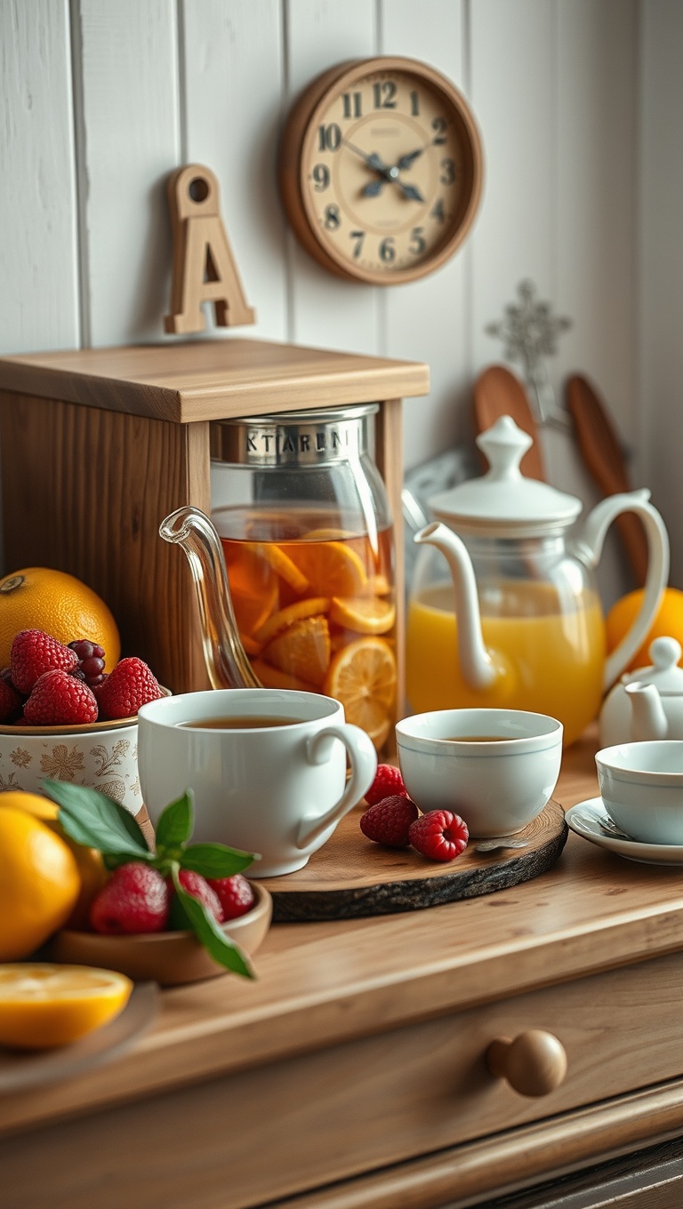 20 Whimsical Ideas for Your Dream Cottagecore Tea Station - afullmug.com