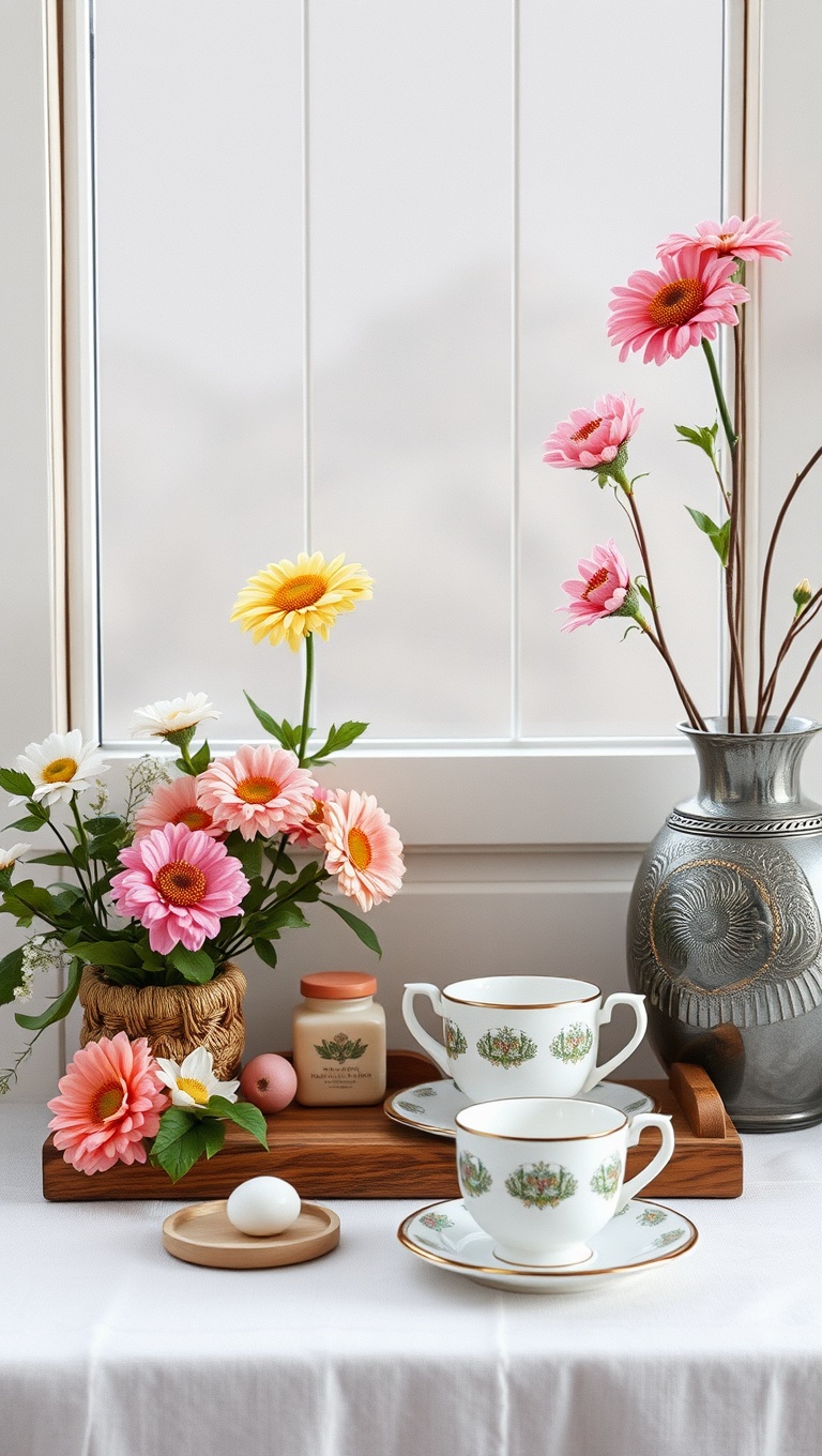 20 Whimsical Ideas for Your Dream Cottagecore Tea Station - afullmug.com