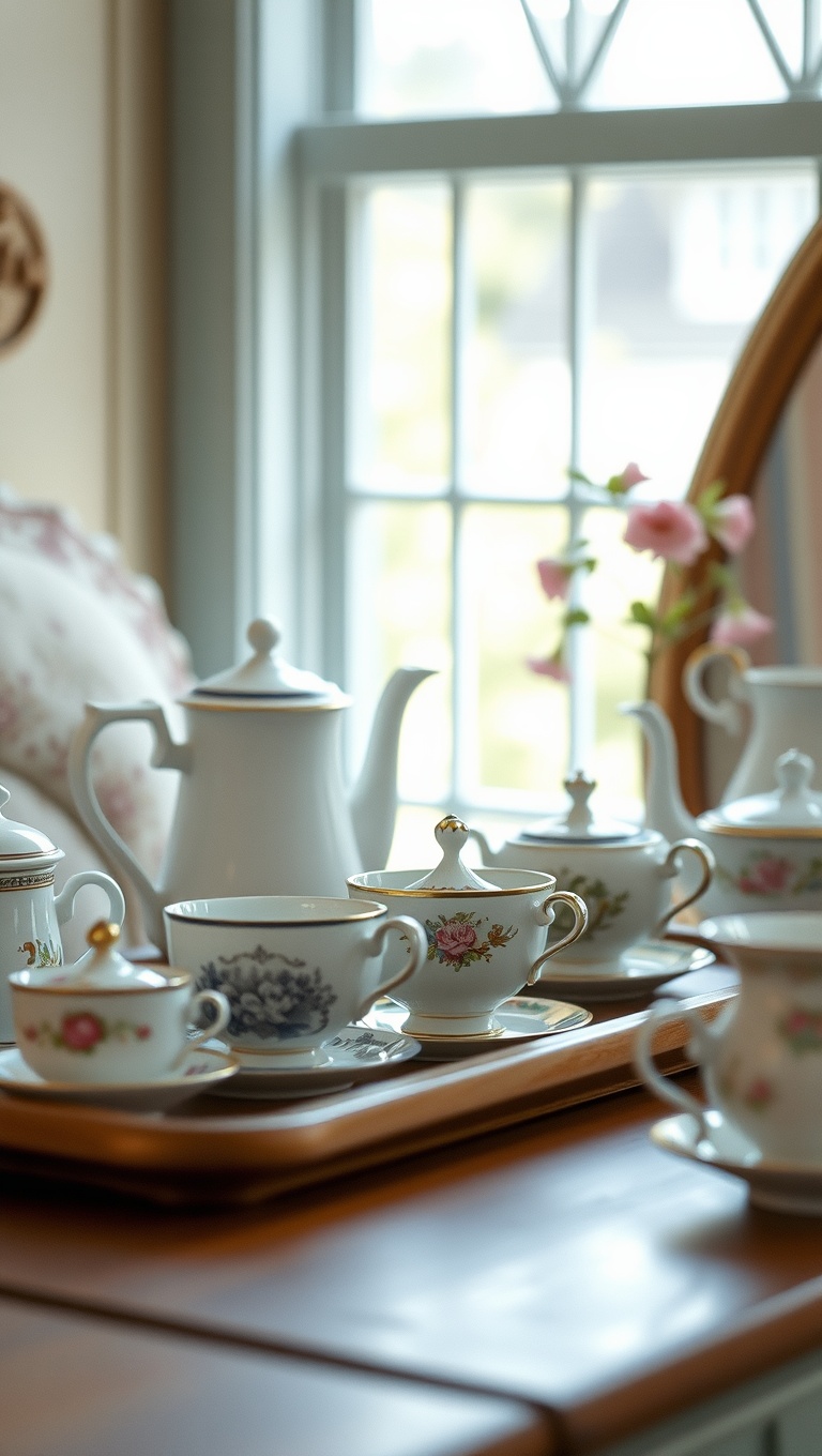 20 Whimsical Ideas for Your Dream Cottagecore Tea Station - afullmug.com