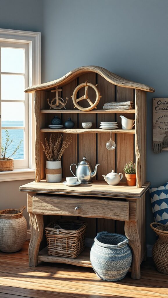 20 Charming Ideas for Wooden Tea Stations to Elevate Your Space ...