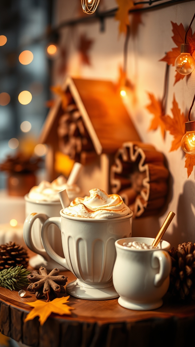 25 Cozy Autumn-Inspired Drink Stations to Warm Your Home - afullmug.com